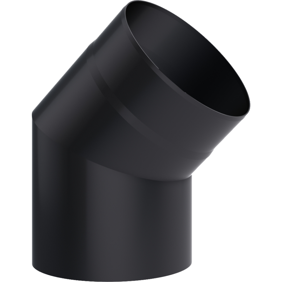 Kolano kominowe spalinowe stałe 45º fi 220 Darco SPK Kolano 45° | Mikavent.pl