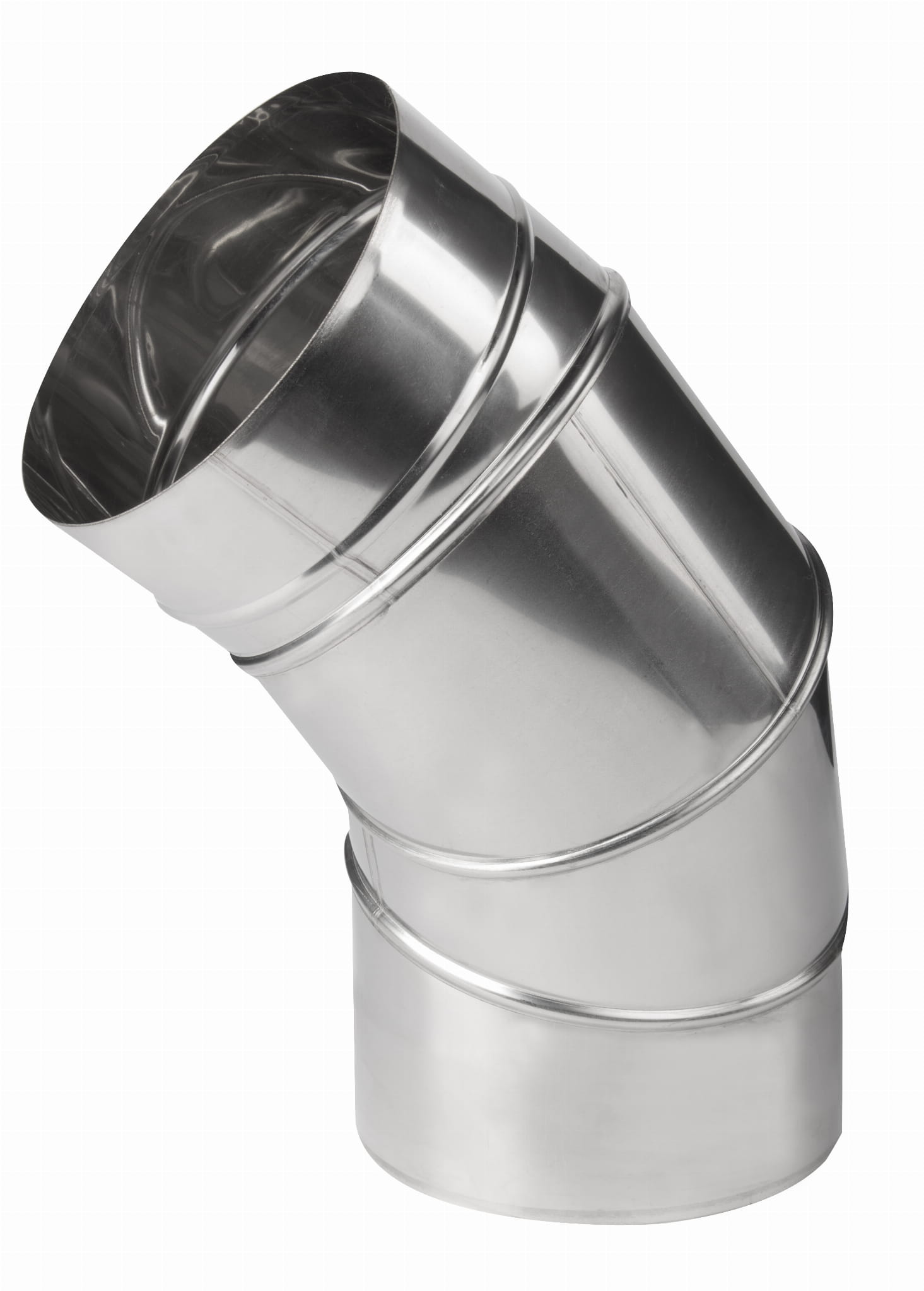 Kolano kominowe nastawne fi 130 kwasoodporne Kolano nastawne 0°-90° | Mikavent.pl